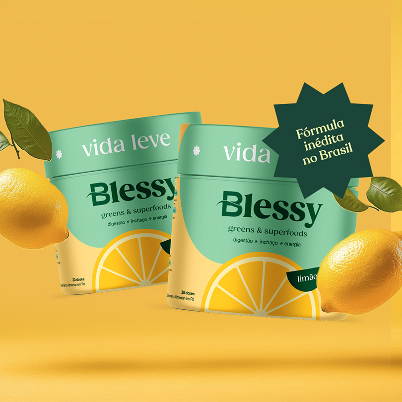 Blessy Greens & Superfoods - Para um dia leve e sem inchaços